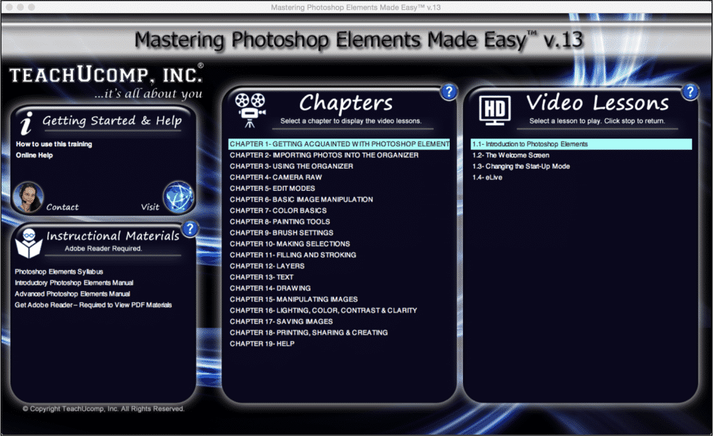 blog-5-21-2015-BuyPhotoshopElements13Training - TeachUcomp, Inc.