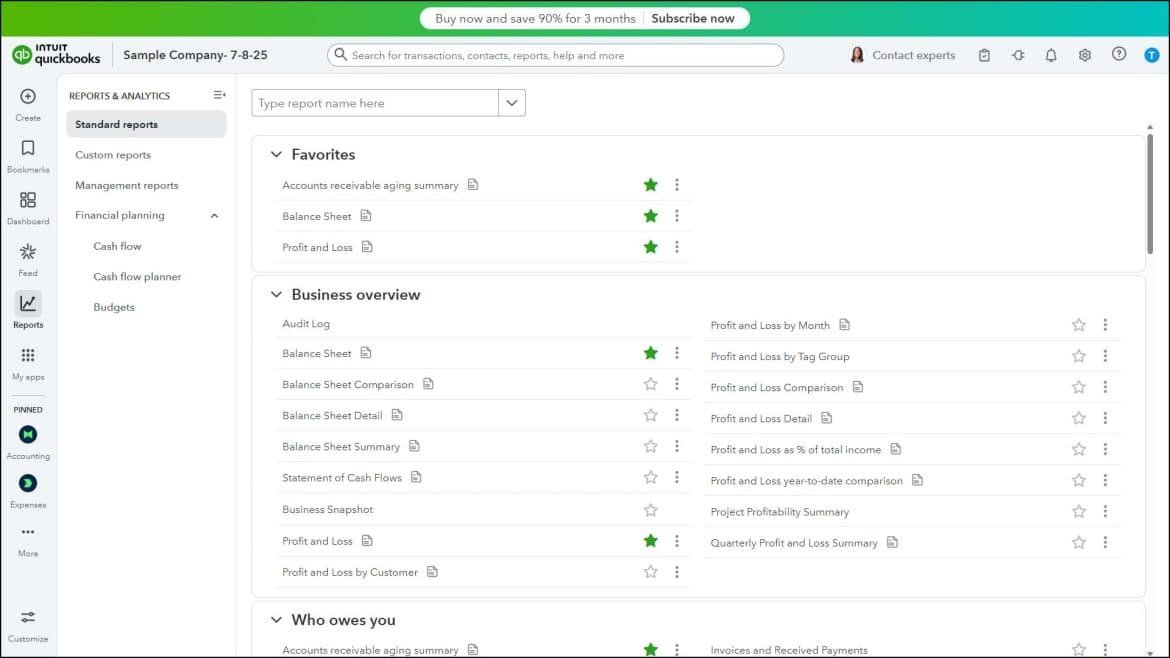The New QuickBooks Online Interface - Video and Help