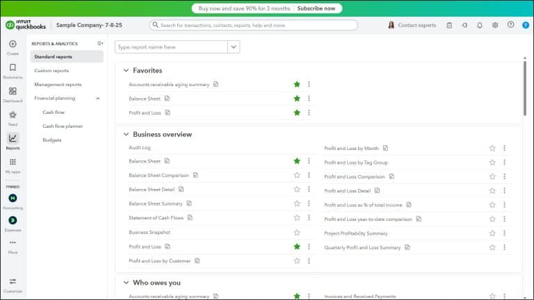The New QuickBooks Online Interface - Video and Help