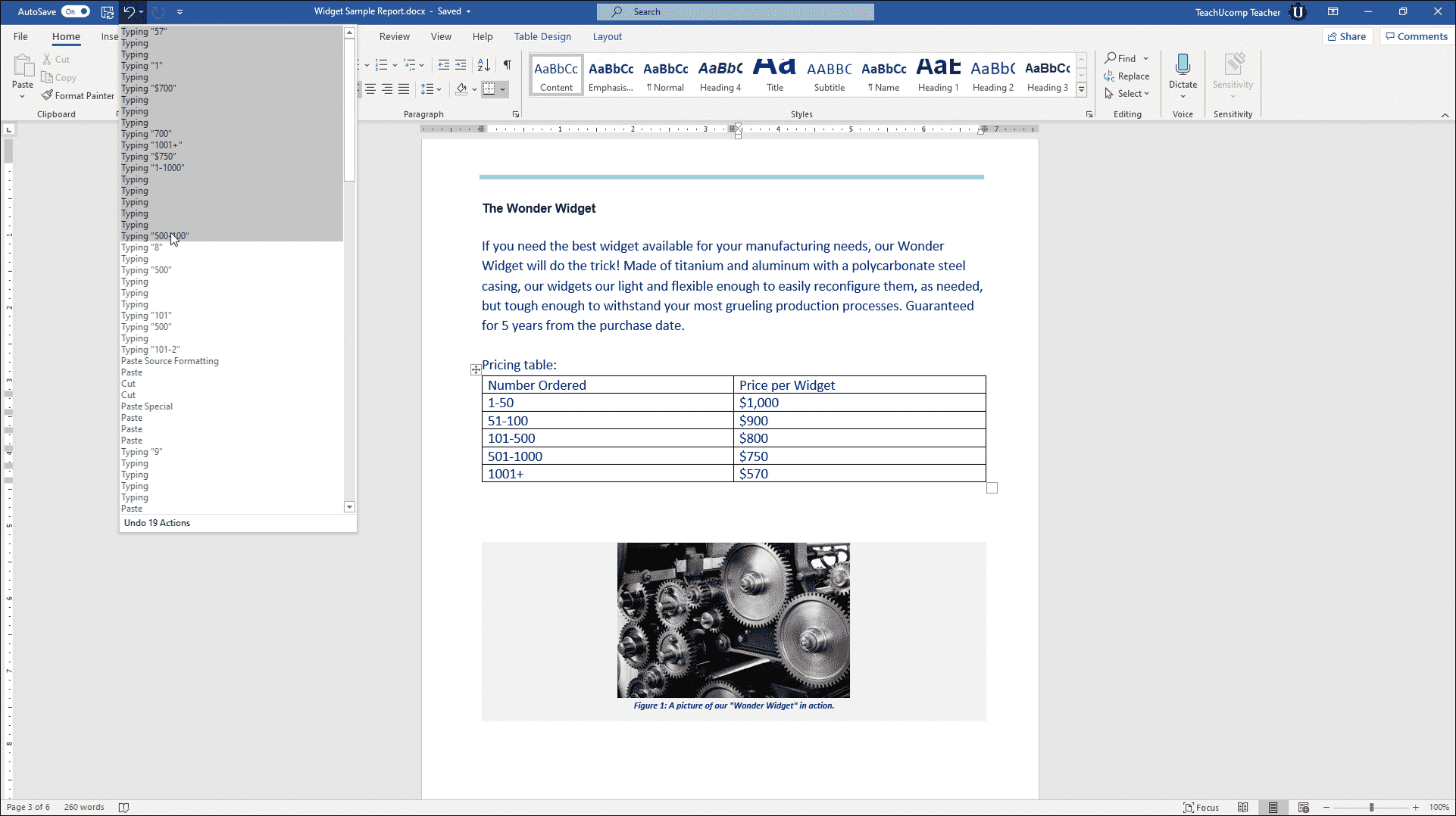 Using Undo And Redo In Word Instructions TeachUcomp Inc 