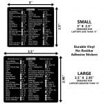 Windows Keyboard Shortcuts Sticker - TeachUcomp, Inc.